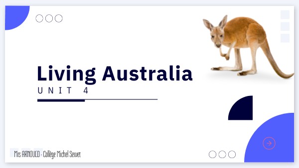 UNIT 4 Living Australia | Genially