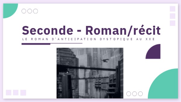 S3 - Seconde - Roman