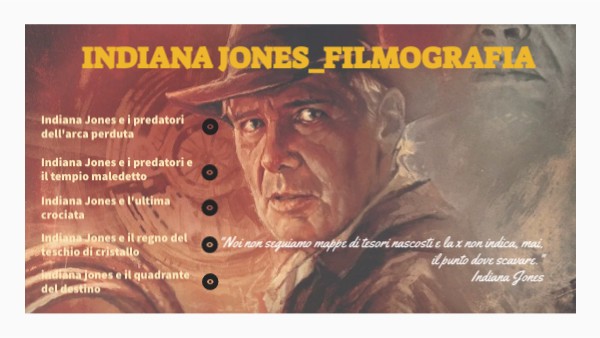INDIANA JONES STORY | Genially