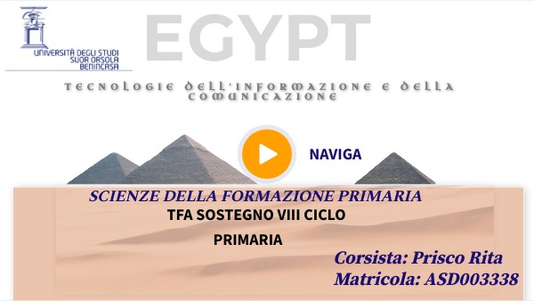 PROGETTO TIC VIII CICLO | Genially