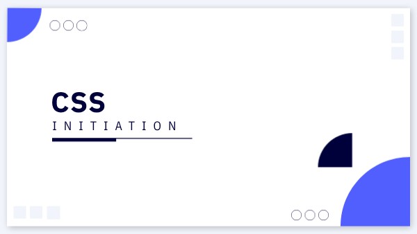 Initiation CSS | Genially