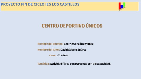 PFC Beatriz González | Genially