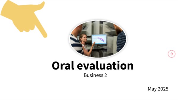 Oral evaluation - Ideas (B2) | Genially