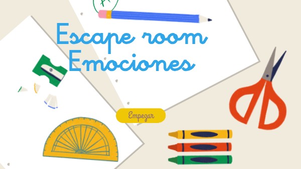 Escape Room Emociones. Marcelo Spinola | Genially