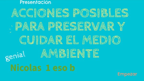 Presentación Pizarra Animada