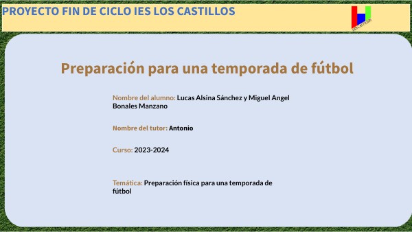 TFG Lucas y Bonales | Genially