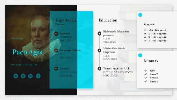 CV Prueba Genially | Genially