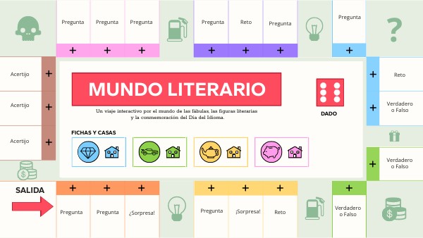 El tablero mágico de las fábulas | Genially