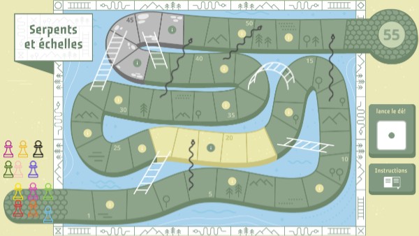 Serpents et échelles / SUJET VERBE | Genially