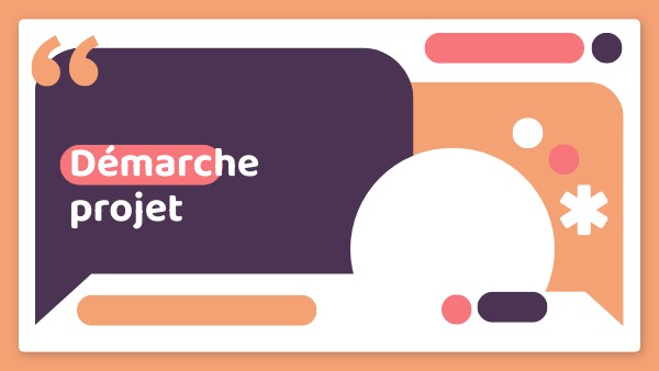 Approche globale demarche projet | Genially