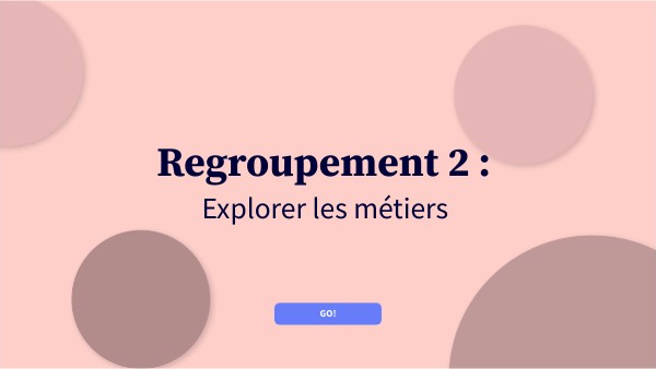 R2 EXPLORER LES METIERS | Genially