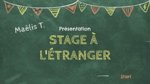 Présentation tableau animé