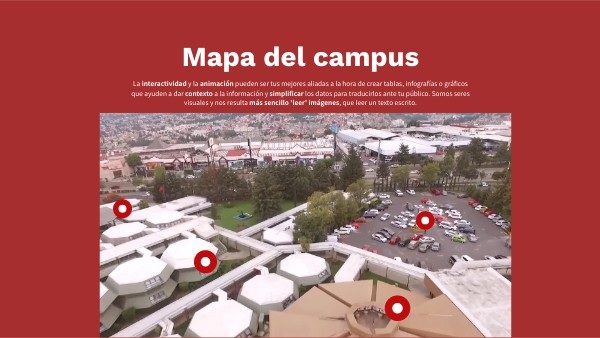 Mapa del campus Interactivo | Genially