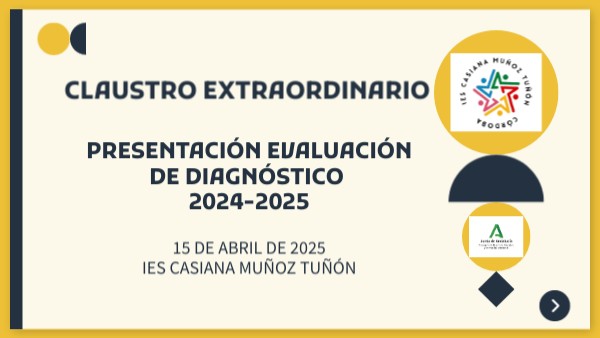 PRESENTACIÓN PRUEBAS DIAGNÓSTICO | Genially