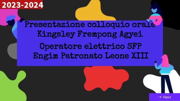 Presentazione colloquio orale | Genially