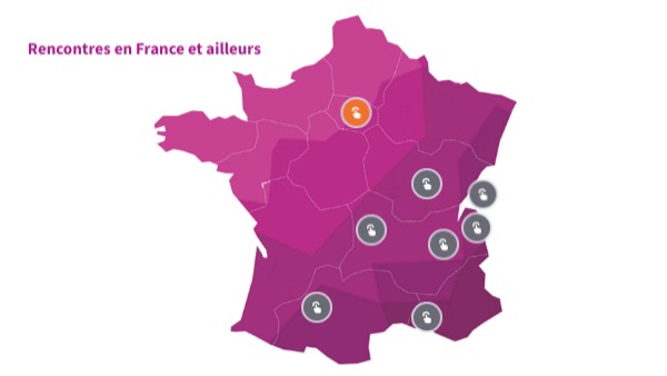 Rencontres en France et ailleurs V1 ( abandonnée) | Genially