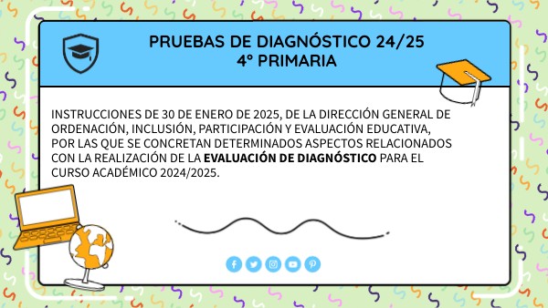 PRUEBAS DE EVALUACIÓN DE DIAGNÓSTICO | Genially