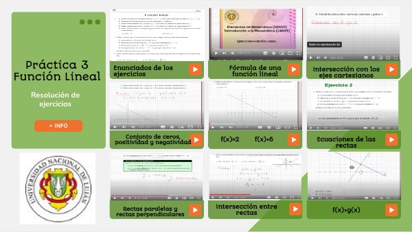 Práctica 3-Función lineal | Genially