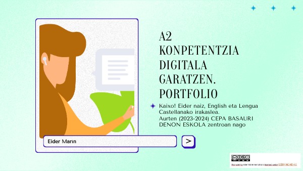 Nire portfolio digitala A2 | Genially