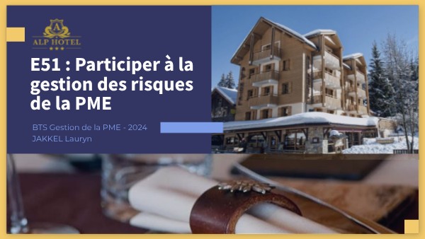 Gestion des Risques | Genially