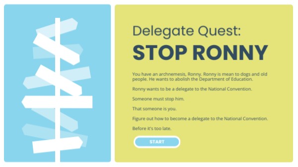 727 Stop Ronny Maze | Genially