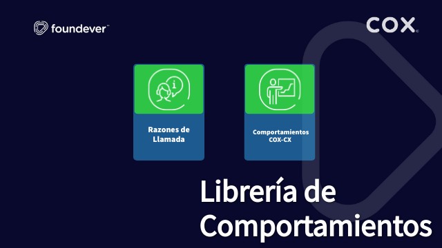 Cox Librería de Comportamientos | Genially