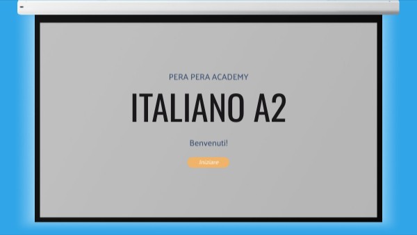 ITALIANO A2 | Genially