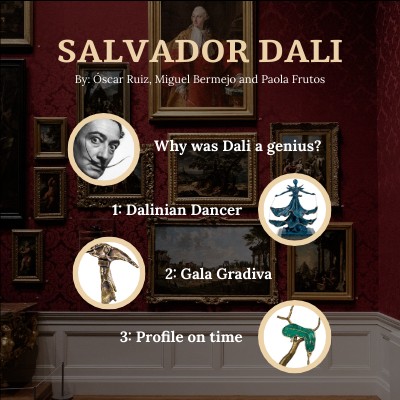 Dalí the sculpture and furniture designer | Genially