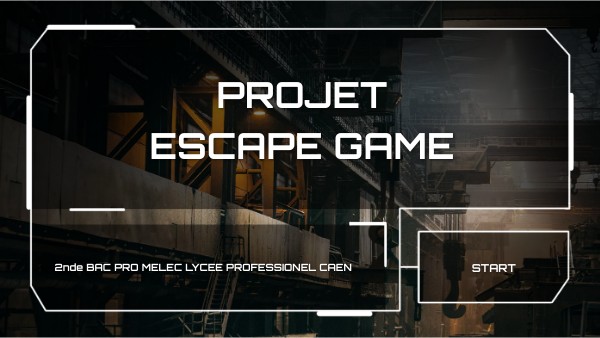 PROJET ESCAPE GAME | Genially