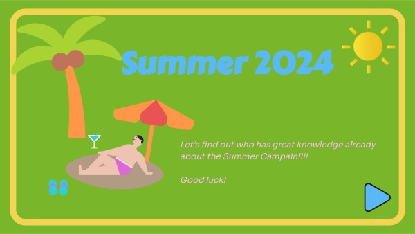 Summer quiz | Genially
