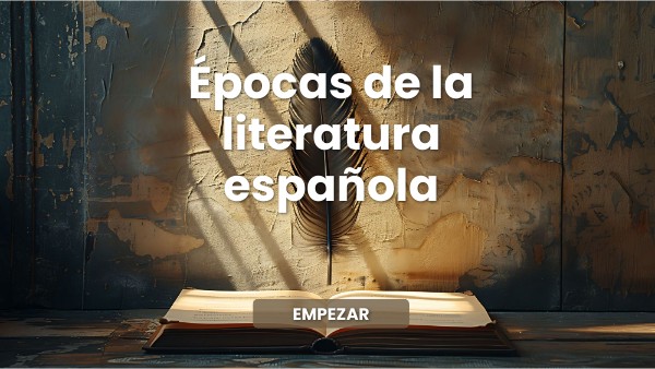 Épocas literatura española | Genially