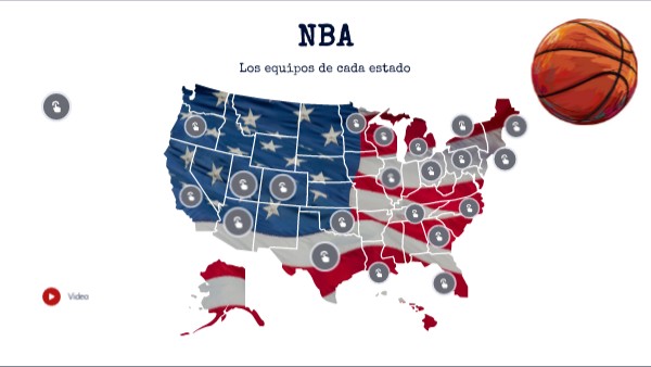 mapa de la nba | Genially