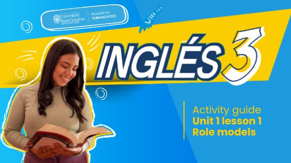 Session 1: activity guide Role model | Genially