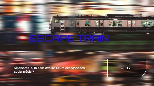 ESCAPE train | Genially