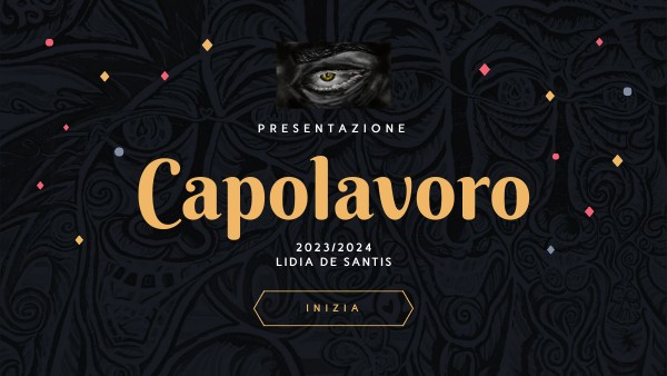 Presentazione Capolavoro 2024 Lidia