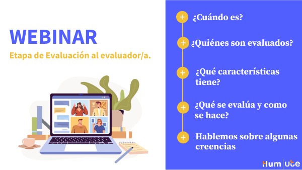 WEBINAR Evaluación al Evaluador/a 2024 | Genially