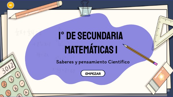Reforzamiento Matemáticas 1° secundaria | Genially