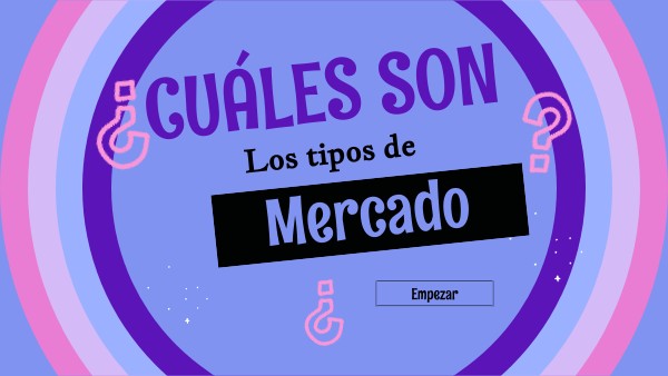 Tipos de Mercado | Genially