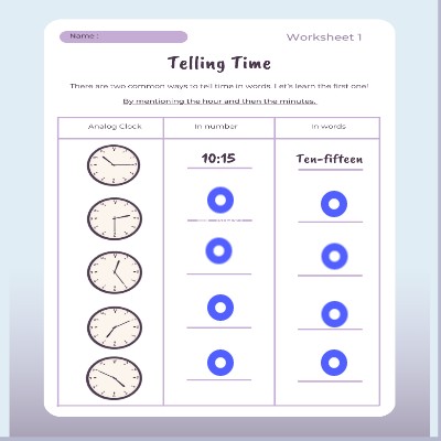 Telling Time | Genially