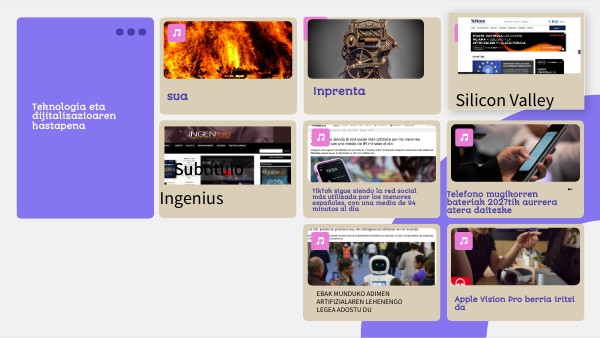 Galería de Audios | Genially