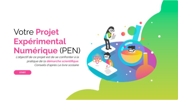 Projet Expérimental Numérique | Genially
