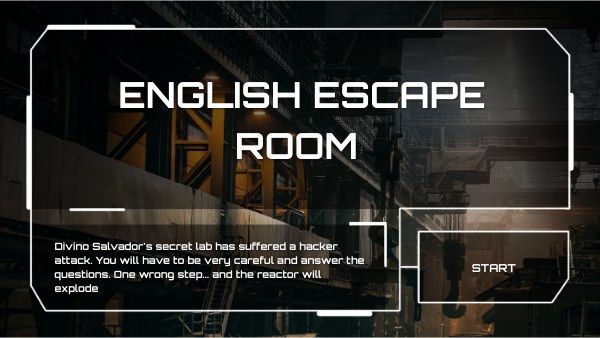 English Escape Room