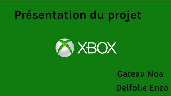 Présentation x box
