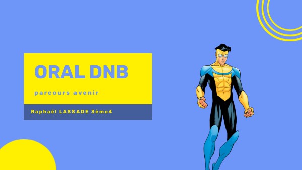 oral brevet Raphaël | Genially