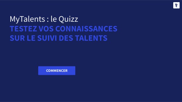 Parcours Formation - Etape 2 - Quizz MyTalents Evolution