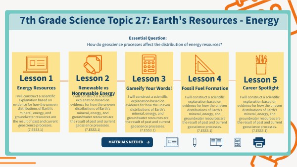 Topic 27 Landing Page 7th S