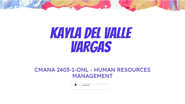 Adiestramiento HR | Genially