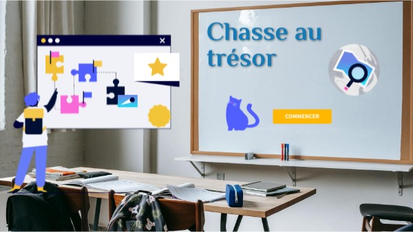 chasse au trésor des comparatifs | Genially