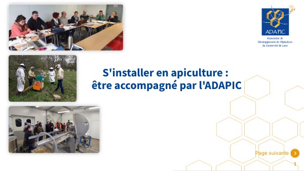 Installation adapic pour organismes d'accompagnement | Genially