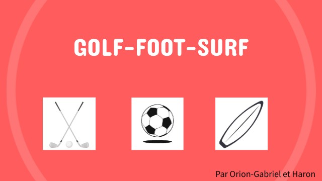 Exposé Orion Gabriel et Haron | Genially